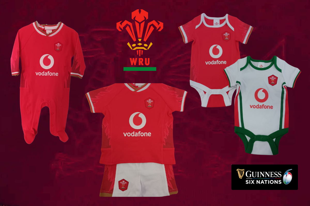 The New Welsh Rugby Union Baby Range Has Landed: Perfect for the Six N