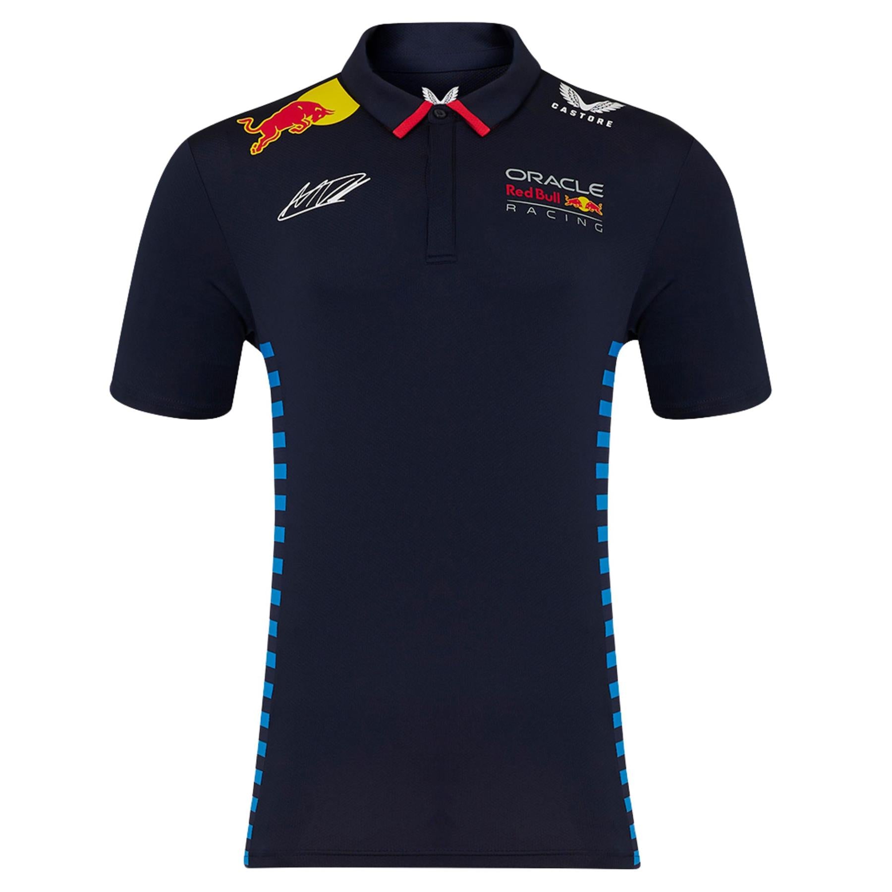 Oracle Red Bull Racing F1 Men's Max Verstappen Driver Polo Shirt | Nav